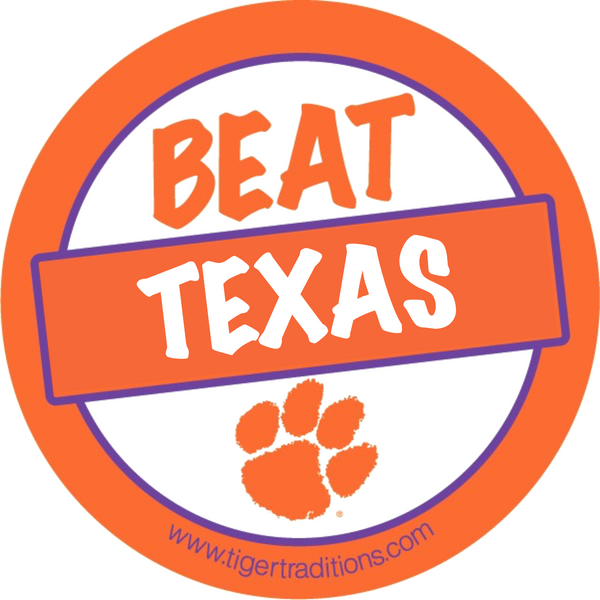 CLEMSON BEAT STICKERS - Clemson Tiger Traditions