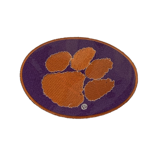 CLEMSON TIGERS LARGE IRON ON PATCH - Clemson Tiger Traditions