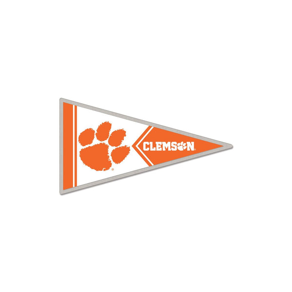 CLEMSON PENNANT ENAMEL PIN - Clemson Tiger Traditions