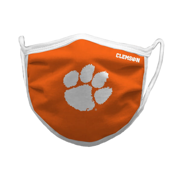 CLEMSON ORANGE MASK WITH LARGE PAW - Clemson Tiger Traditions