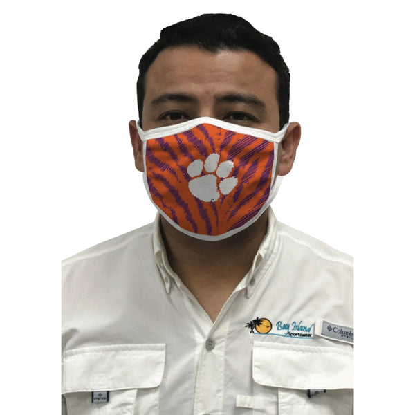 CLEMSON TIGER STRIPE AND PAW MASK - Clemson Tiger Traditions